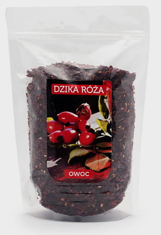 Dzika Róża , Skórki, Owoce Dzikiej Róży, Rosa canina 500G A ...