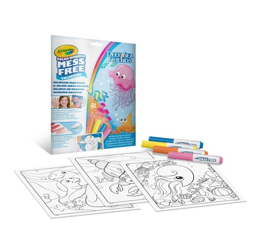 CRAYOLA Color Wonder, zestaw ekonomiczny kolor bez plam, motyw ...