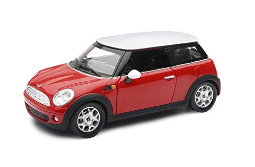 Toyland Mini Cooper czerwony 2008 New Ray 1:24 model samochodu 71026 ...