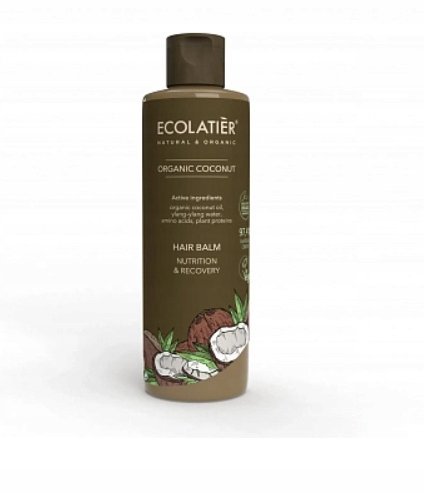 ECOLATIER Balsam do włosów Odżywienie i regeneracja Organiczny kokos 250ml | Sklep EMPIK.COM