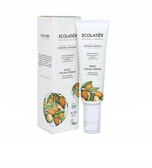 Ecolatier Codzienny Krem Do Twarzy Rewitalizująco Odżywczy 50ml
