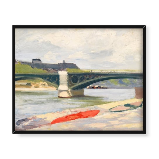 Edward Hopper Pont du Carrousel i Gare dOrleans Paryż 50×40 W RAMIE ...