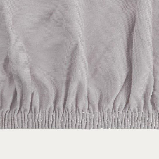 HOMLA Prześcieradło ZENA jersey szare 140x200 cm - Homla | Sklep EMPIK.COM