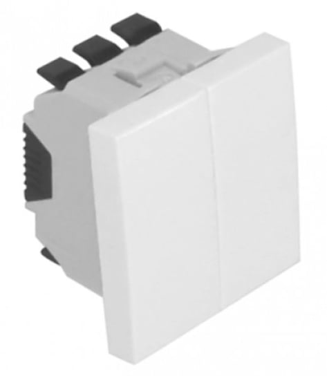 Efapel Quadro45 łącznik podwójny zwierny biały mat 45156 SBM - Inna ...