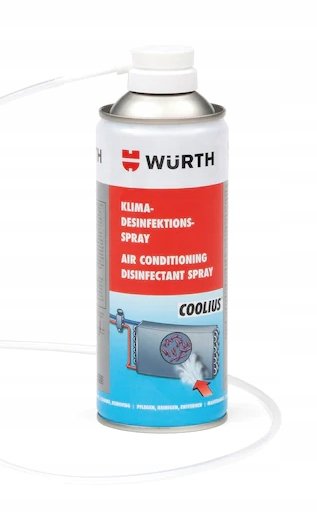 Środek preparat dezynfekcyjny do klimatyzacji w sprayu Wurth 300 ml ...