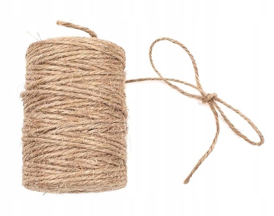 EKO SZNUREK PAKOWY JUTOWY 230G SZPULA Z JUTY NATURALNY OZDOBNY 2mm ok ...