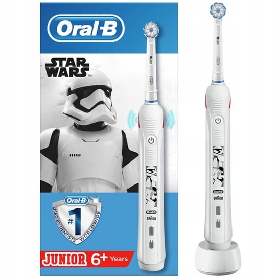 Elektryczna szczoteczka do zębów dla dzieci Oral-B Junior 6+ D501 Star Wars - Oral-B | AGD Sklep ...
