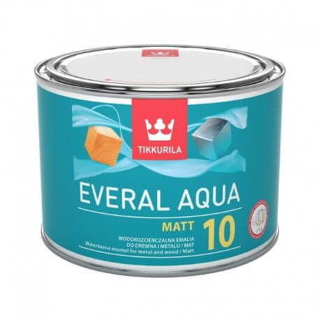 Emalia Akrylowa Everal Aqua Mat 0,45L Baza-A Tikkurila - Tikkurila ...