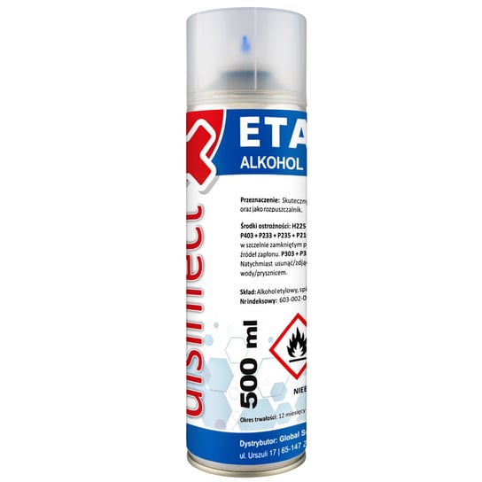 Etanol - Alkohol Etylowy Skażony Disinfect 99% Spray 500Ml - Inna marka ...
