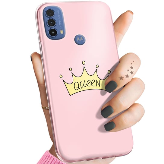 Etui Do Motorola Moto E30 / E40 Wzory Księżniczka Queen Princess ...