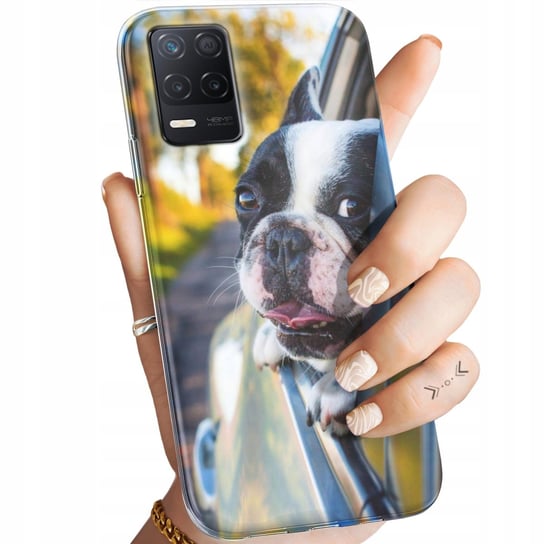 Etui Do Realme 8 5G Wzory Mops Buldog Francuski Angielski Obudowa ...