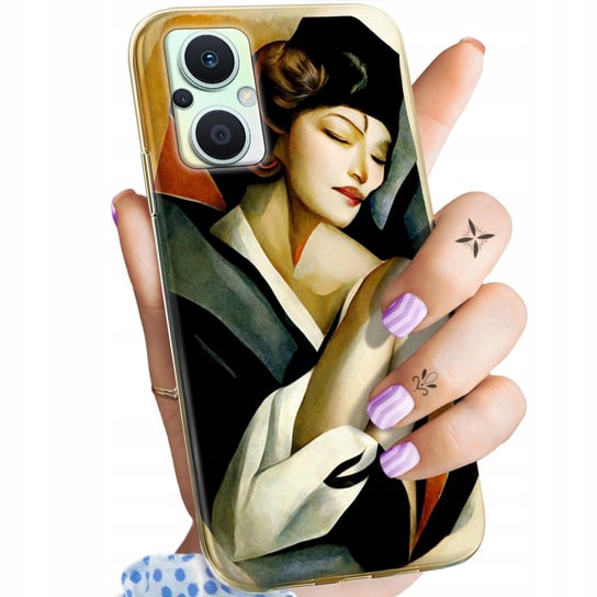 Etui Do Reno 7Z 5G/7 Lite 5G /8 Lite 5G Wzory Art Deco Łempicka Tamara ...