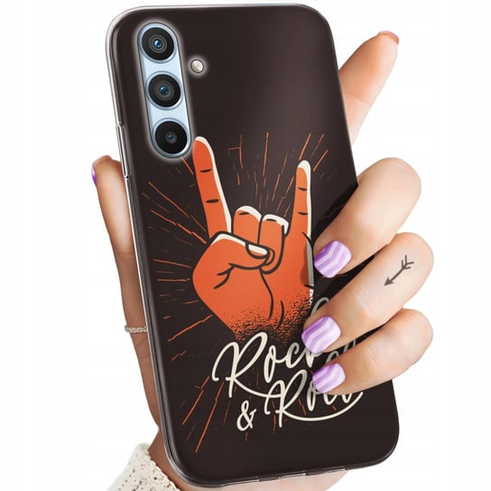 ETUI DO SAMSUNG GALAXY A34 5G WZORY ROCKOWE ROCK ROCK AND ROLL GITARA ...