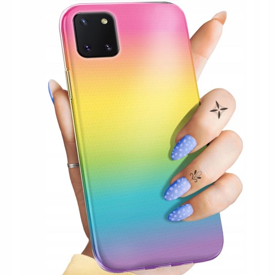 ETUI DO SAMSUNG GALAXY NOTE 10 LITE WZORY LGBT RÓWNOŚĆ PRIDE OBUDOWA ...