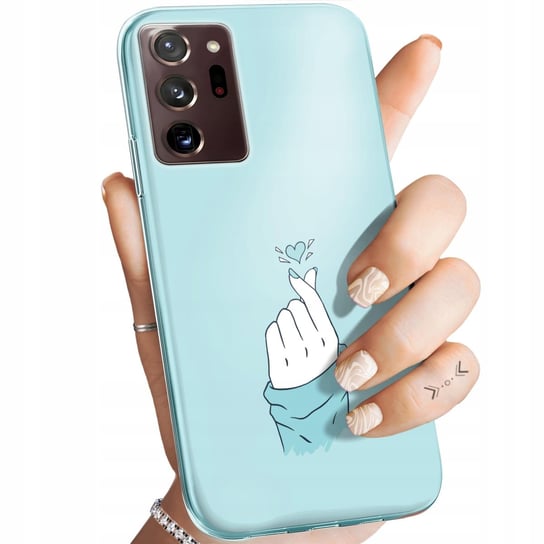 Etui Do Samsung Galaxy Note 20 Plus Wzory Niebieskie Blue Blau Obudowa ...