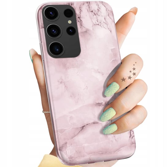 ETUI DO SAMSUNG GALAXY S24 ULTRA WZORY RÓŻOWE GOLDEN ROSE PUDROWY RÓŻ ...