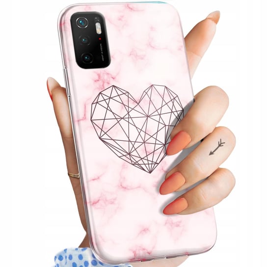 Etui Do Xiaomi Poco M3 Pro / M3 Pro 5G Wzory Serce Serduszka Miłość ...