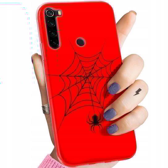 Etui Do Xiaomi Redmi Note 8 Wzory Pająk Spider Pajęczyna Obudowa ...