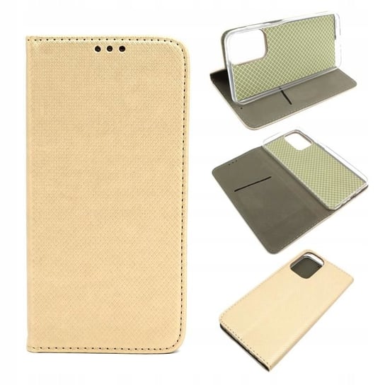 Etui Smart Magnet do Samsung Galaxy M23 5G / M13 4G złote Pokrowiec ...