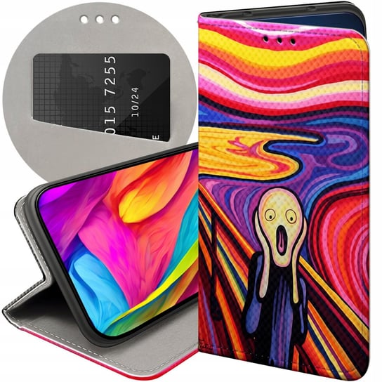 Etui Z KlapkĄ Do Samsung Galaxy S24 Ultra Wzory Krzyk Munch Edvard