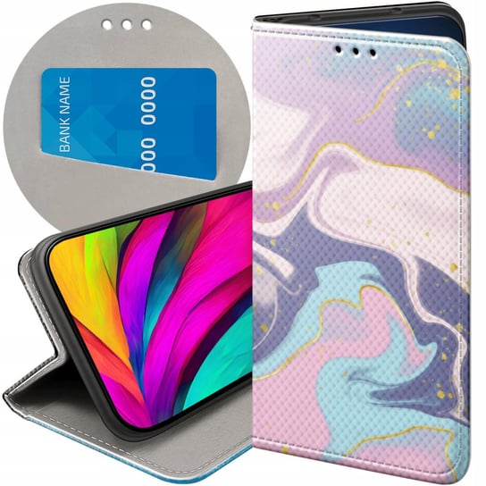 Etui Z KlapkĄ Do Samsung Galaxy S24 Wzory Pastele Ilustracja Kolory