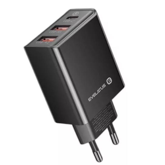 Evelatus ETC06 Premium 32W Adaptacyjna 3-portowa ładowarka podróżna 5V ...
