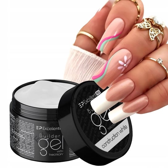 Excellent Pro Builder Gel Żel Budujący Construction White Biały 50 G ...