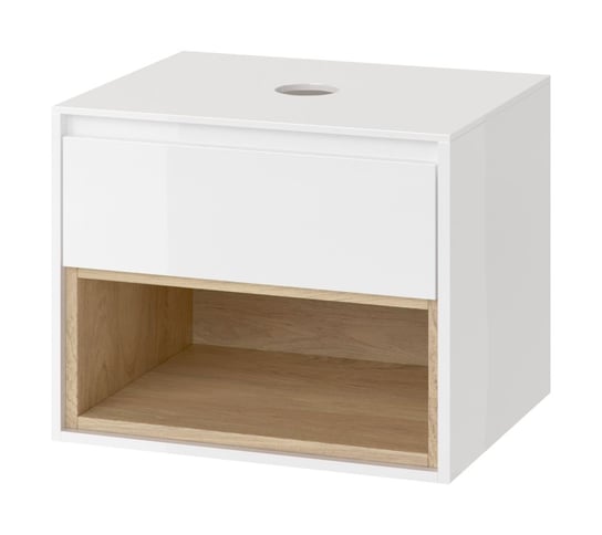 Excellent TUTO Szafka pod umywalkę nablatową 60 cm MLEX.0102.600.WHBL ...