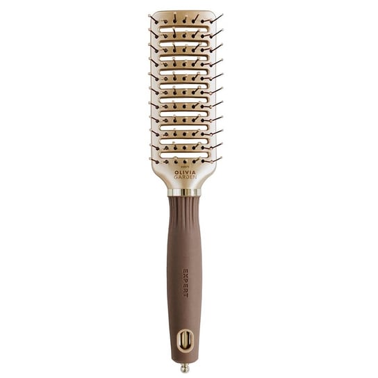 Expert Style Vent szczotka do włosów z nylonowym włosiem Gold&Brown ...