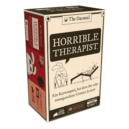 Exploding Kittens, Horrible Therapist, gra imprezowa, gra karciana, 3-8 ...