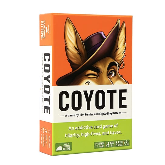 Exploding Kittens - Tim Ferriss present Coyote, 10 minutes, Coyote Card ...