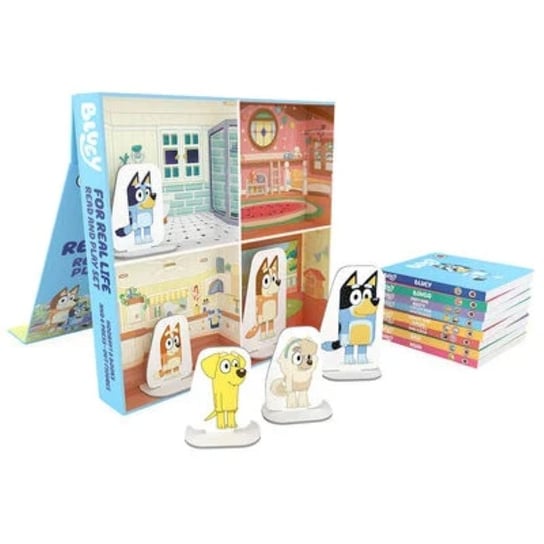 Bluey- For Real Life: Read and Play Set 8 books - Opracowanie zbiorowe ...