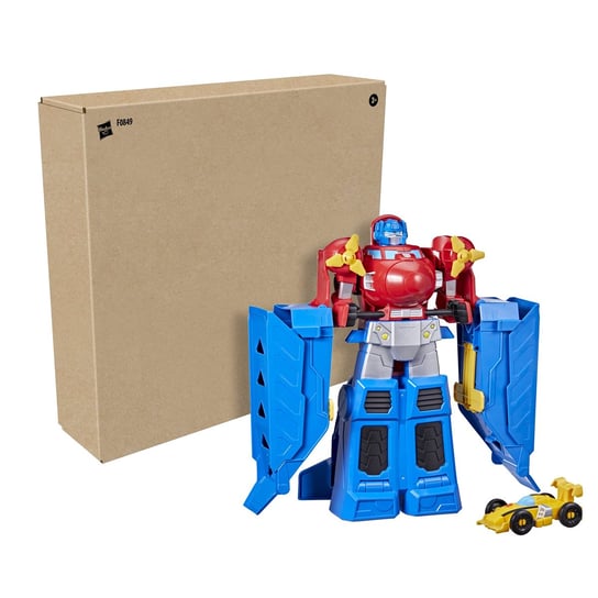 Transformers Optimus Prime Jumbo Jet Wing Racer Playset z 4,5-calowym ...