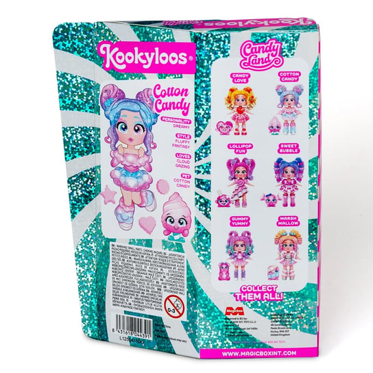 Kookyloos Candy Land - Cotton Candy - Bulk 1X24 (V.0) - KookyLoos ...
