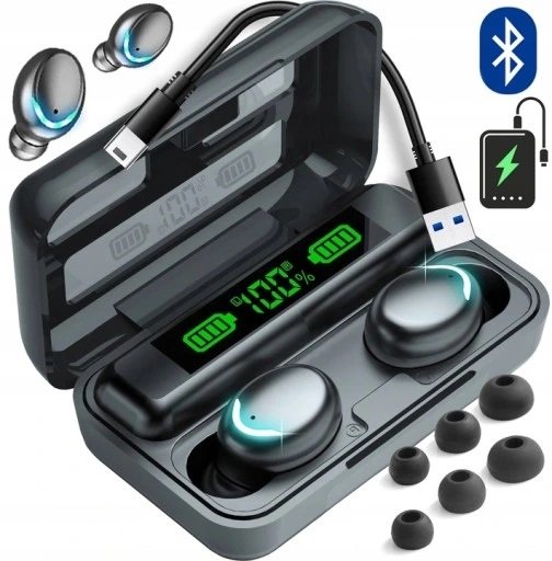 F9-5C Tws / Słuchawki Bezprzewodowe Bluetooth 5.1 + Powerbank - TWS | Sklep EMPIK.COM