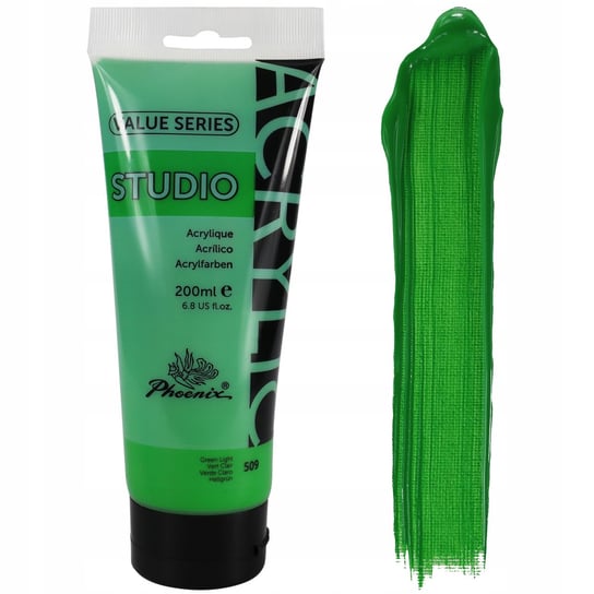 Farba Akrylowa Phoenix 200 ml - Green Light 509 Jasnozielona ...