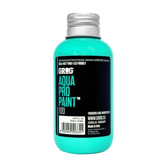 Farba Grog Aqua Pro Paint - 100 ml - miami green - Inna marka | Sklep EMPIK.COM