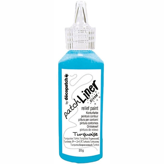 Farba Konturowa Patchliner - Kolor Błękitny 20Ml. Lit25, Decopatch - decopatch | Sklep EMPIK.COM