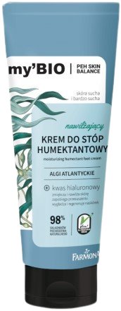 Farmona My'bio, Humektantowy Krem Do Stóp Nawilżający, 100ml | Sklep ...