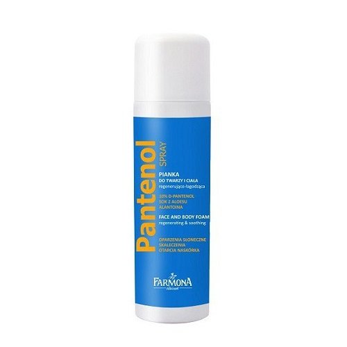 Farmona, Pantenol Spray, Pianka regenerująco - łagodząca do twarzy i ...