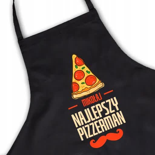 FARTUCH Kuchenny NAJLEPSZY PIZZERMAN Własne IMIE - Inna marka | Sklep ...