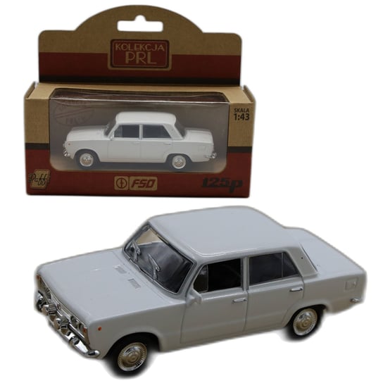 Fiat 125P Duży Fiat Prl Pojazd Model ,Metalowy - Daffi | Sklep EMPIK.COM