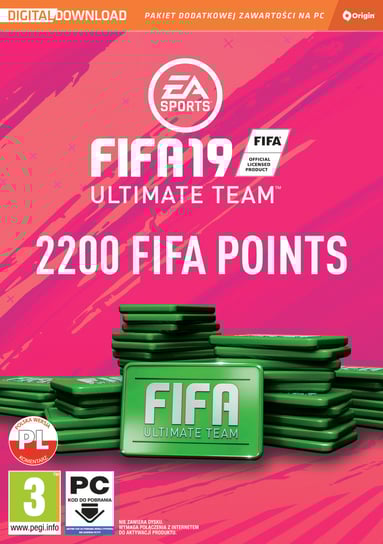 FIFA 19 2200 FIFA Points, PC - Electronic Arts | Gry i programy Sklep ...