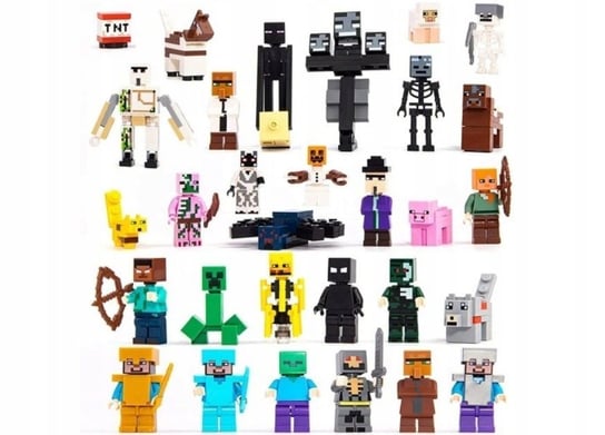 Figurki Minecraft Zestaw 29 SZT dla dzieci - Inna marka | Sklep EMPIK.COM