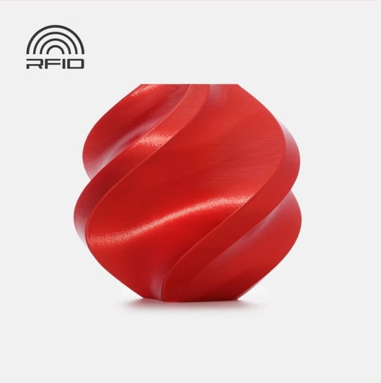 Filament 1,75 mm Bambu Lab PLA Silk+ Candy Red 13205 Czerwony Szpula 1 ...