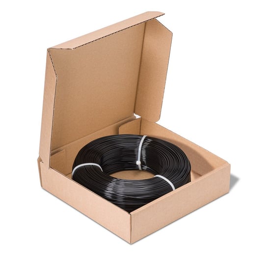 Filament Abs Refill Black 1,75 Mm 0,85 Kg - Fiberlogy | Sklep EMPIK.COM