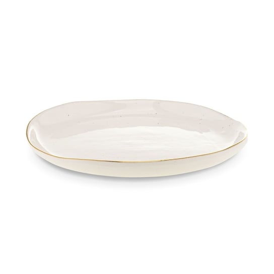 Finezyjny DESEROWY TALERZ na ciasto tort PORCELANOWY TALERZYK mały ...
