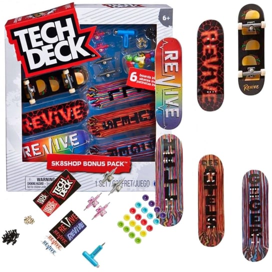 Fingerboard Baker Revive 6Pak Deskorolek Tech Deck - Spin Master | Sklep EMPIK.COM