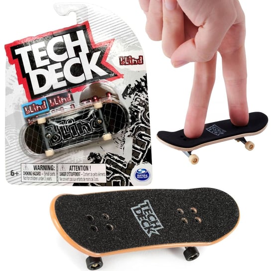 Fingerboard Deskorolka Blind Monochrom + naklejki Tech Deck - Spin ...