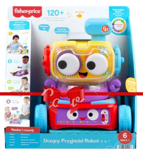 Fisher-Price® Uczący Przyjaciel Robot 4 W 1 - Fisher Price | Sklep ...